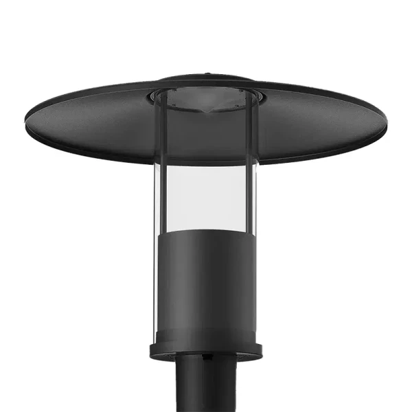 Modern Top-Hat Post-Top Area Light with Indirect Light Source, 12W/20W ...