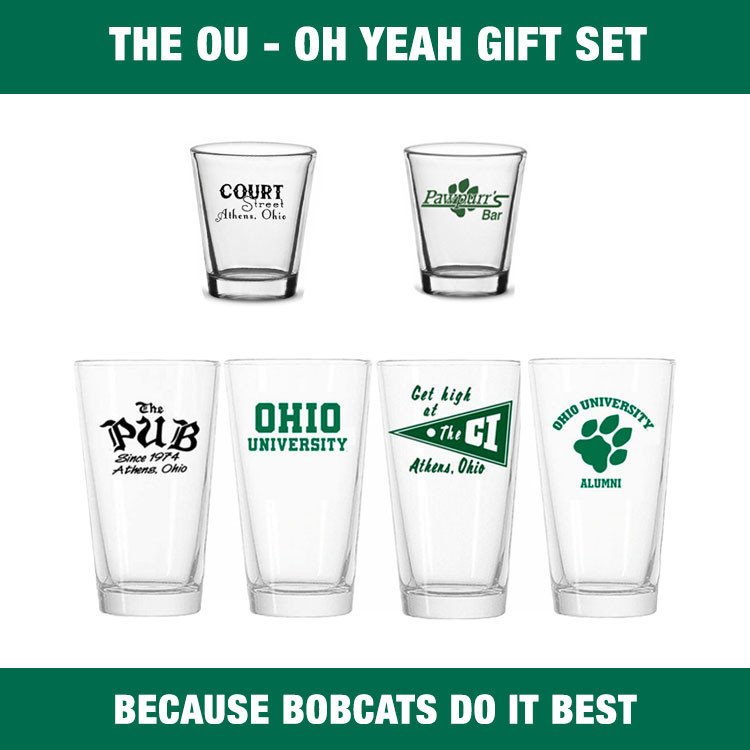 The OU Oh Yeah Ohio University Bobcats Gift Set
