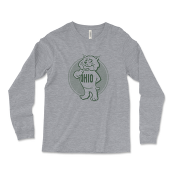 Ohio University Retro Rufus Long-Sleeved T-Shirt