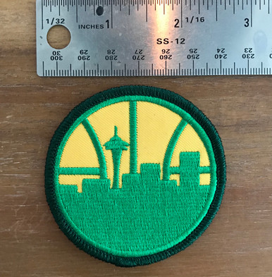 Seattle Basketball Throwback patch | Sweetpea and Boy