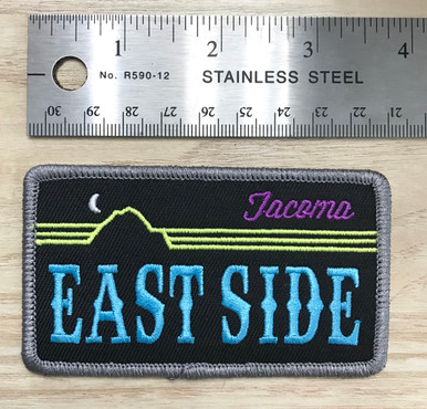 Eastside Tacoma iron on patch | Sweetpea and Boy