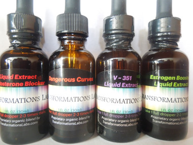 Estrogen Booster & Testosterone Blocker Liquid Extracts