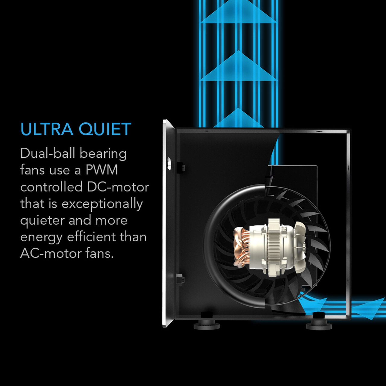 Quiet blower fan store