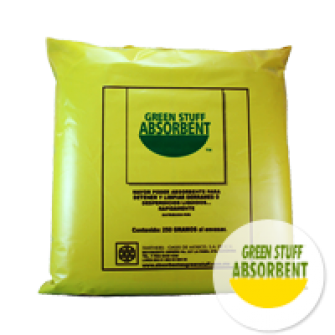 Absorbente De Derrames Universal Green Stuff, Bolsa De 250 Gr. Granulado