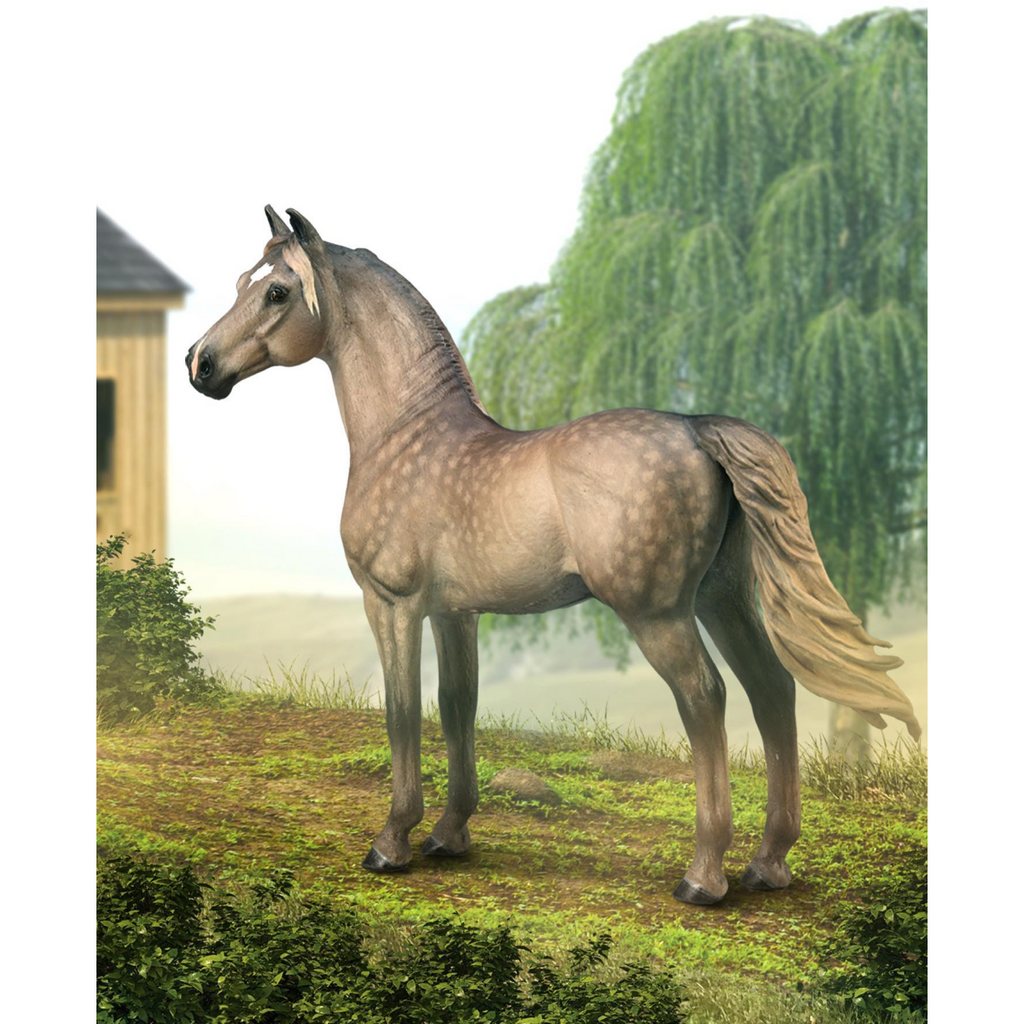CollectA Morgan Stallion Silver Grulla | MiniZoo Model Horses