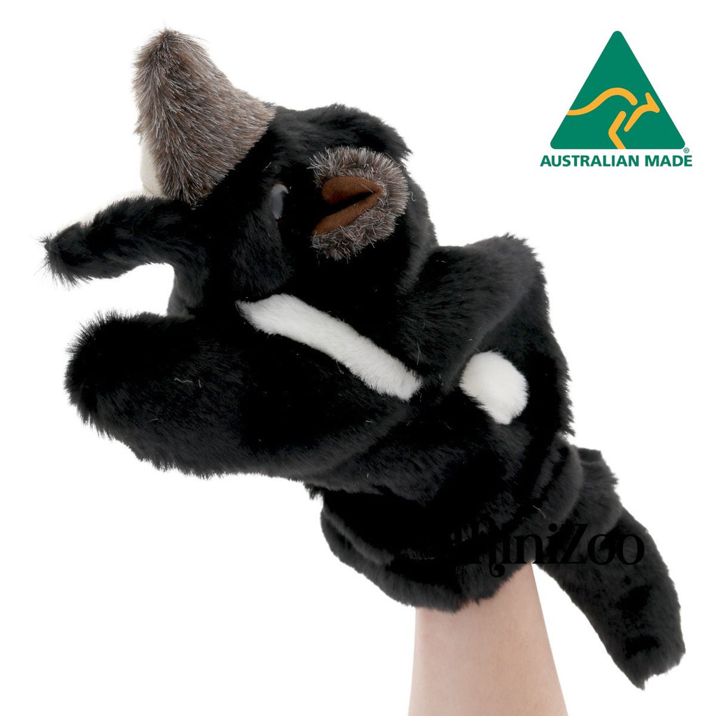 Jozzies Thomas Tasmanian Devil Puppet | MiniZoo Australian Animal Puppets