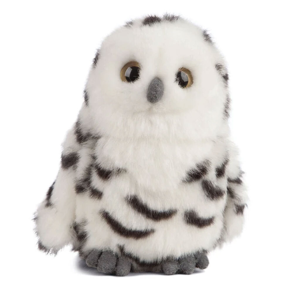 Living Nature Mini Snowy Owl | MiniZoo Plush Animal Toys