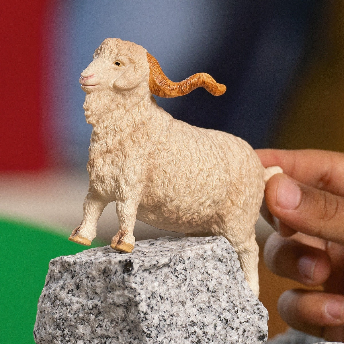Schleich Angora Billy Goat 13970 | Schleich Farm World Toys
