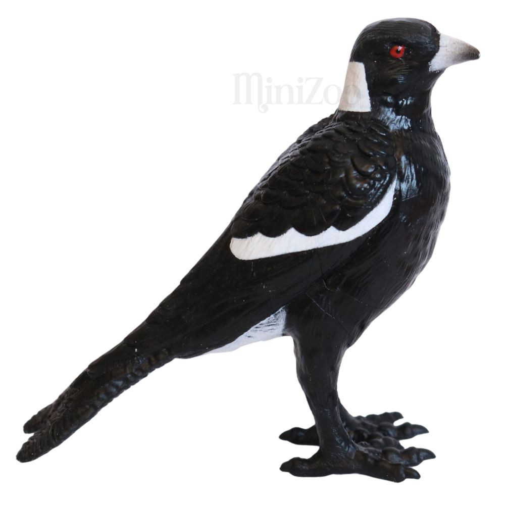 Magpie Toy Figurine | Science & Nature Australian Birds