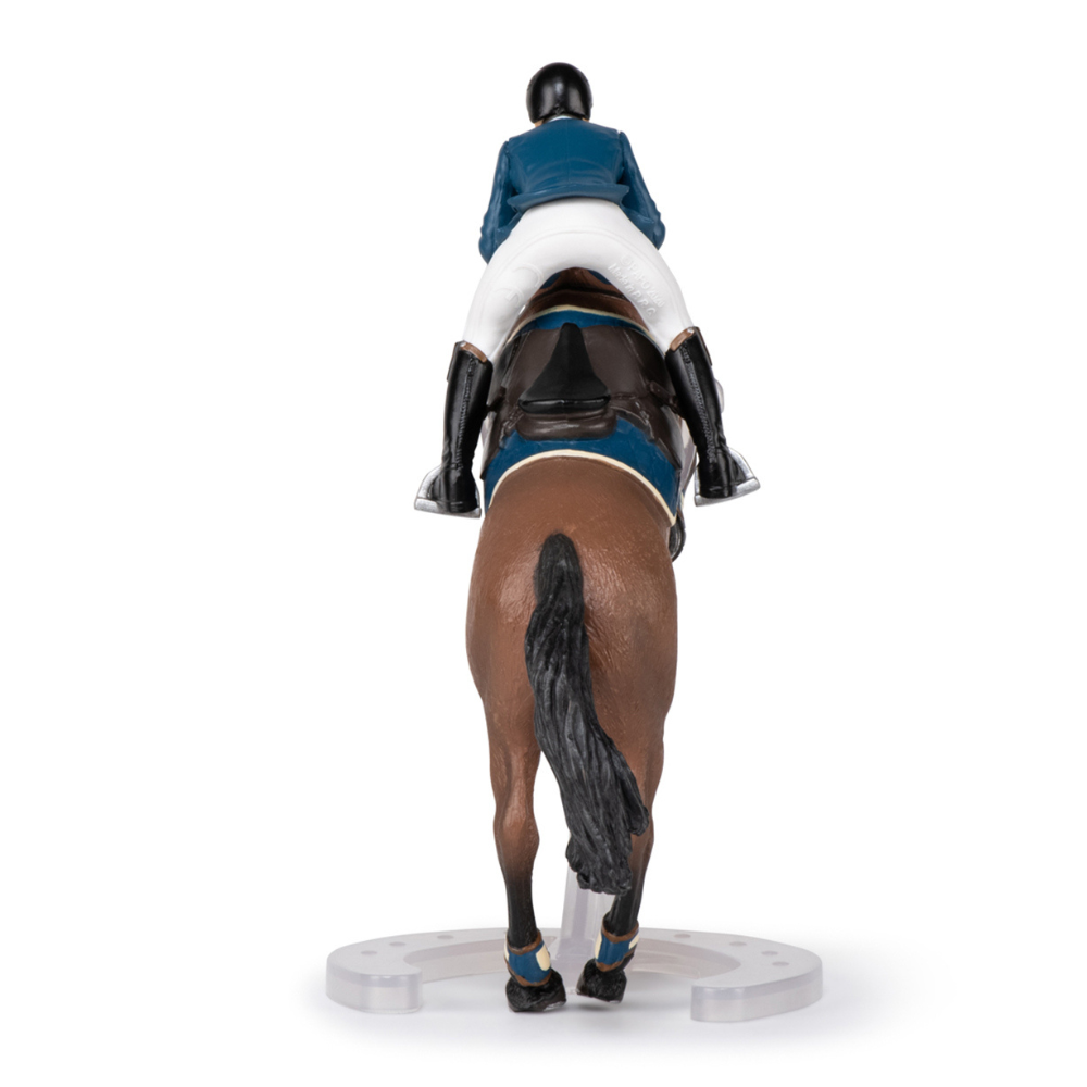Papo Jumping Horse with Rider 51562