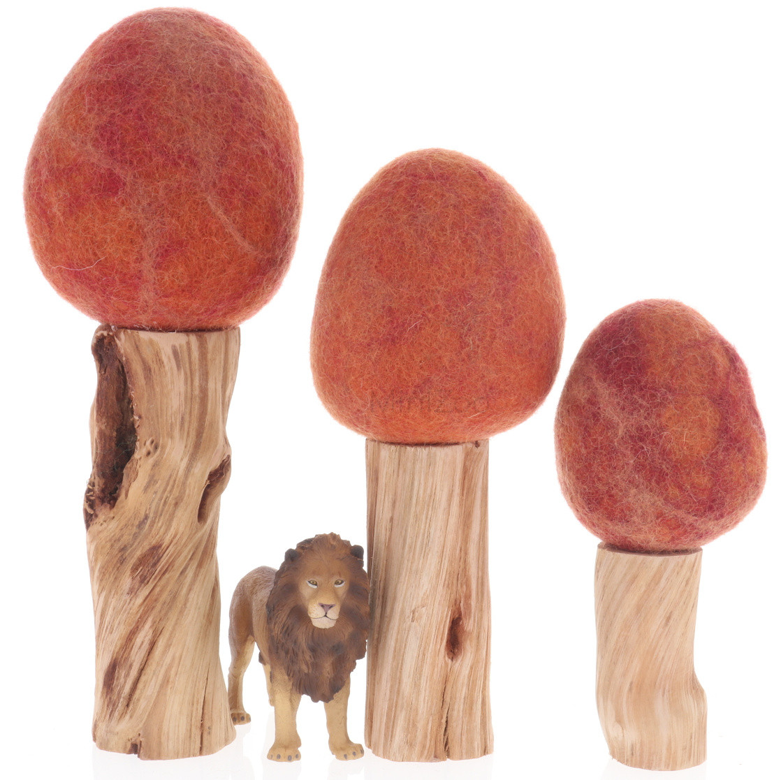 Papoose Autumn Trees Set 3pc | Papoose Trees