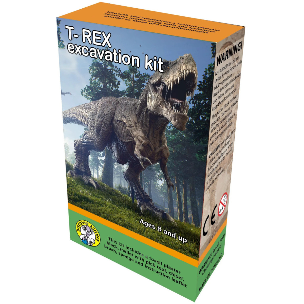 Discover Science T Rex Excavation Kit Minizoo Dinosaur Skeleton