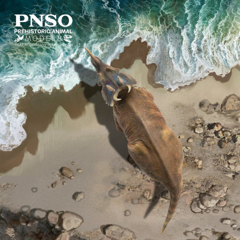 PNSO Jennie the Centrosaurus | MiniZoo Dinosaur Models