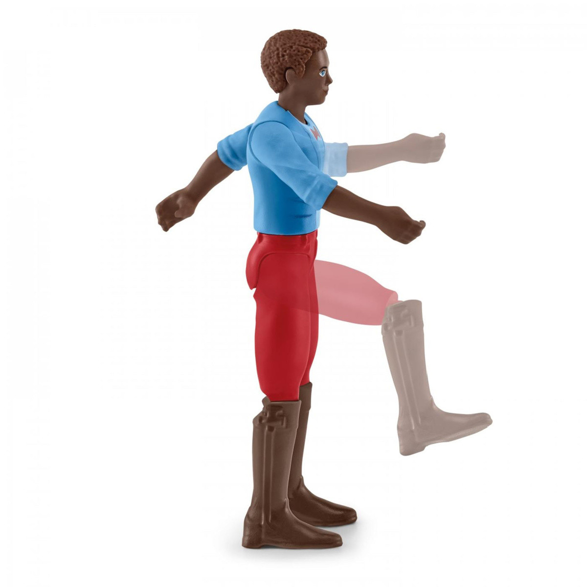 Schleich Leo & Rocky Starter Set | MiniZoo Horse and Rider Models