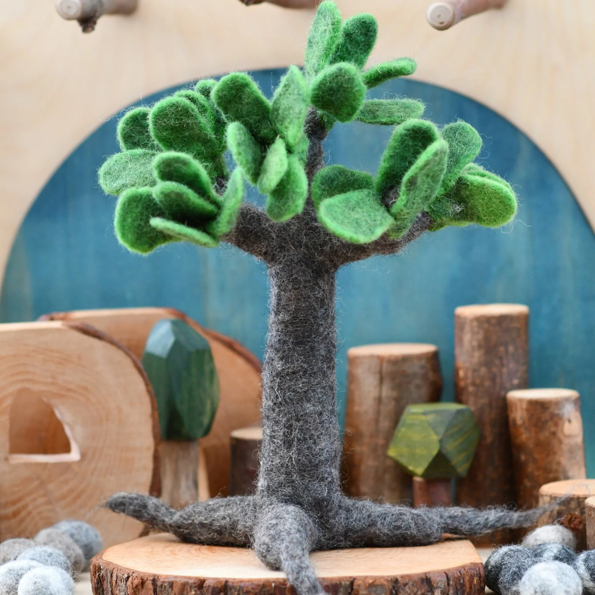 Tara Treasures Felt Seasonal Tree Summer | MiniZoo Trees