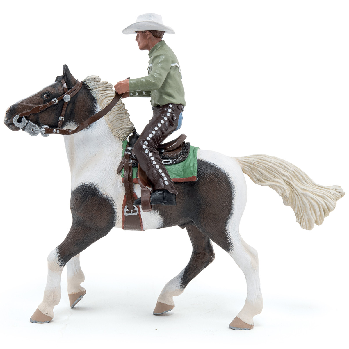 Papo Western Horse with Cowboy Rider | Papo Horse and Rider Sets