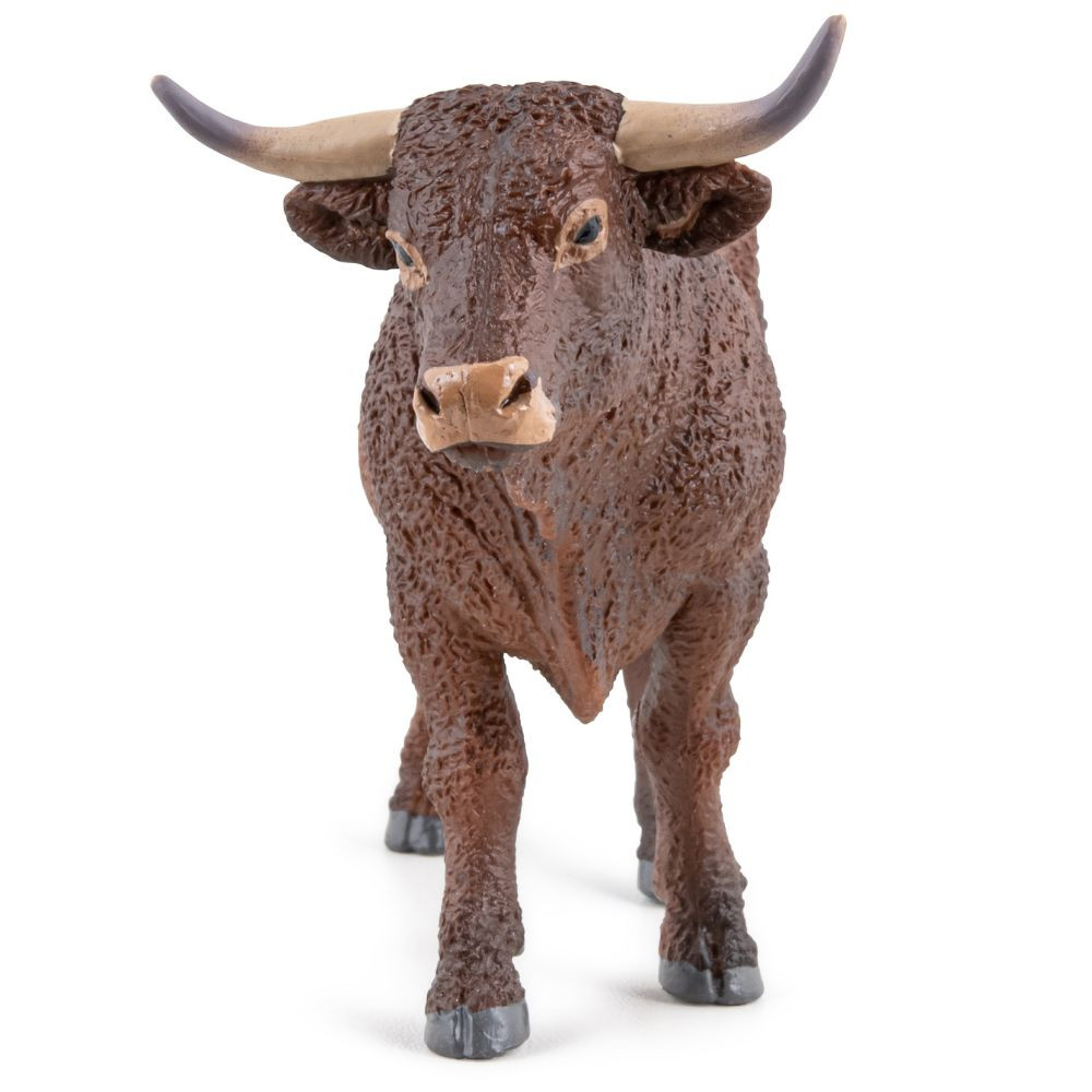 Papo Salers Bull | MiniZoo Model Farm Animals