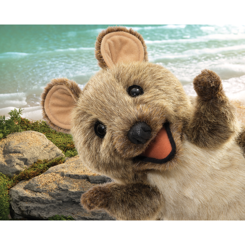 Folkmanis Quokka Hand Puppet | Folkmanis Hand Puppets Australia