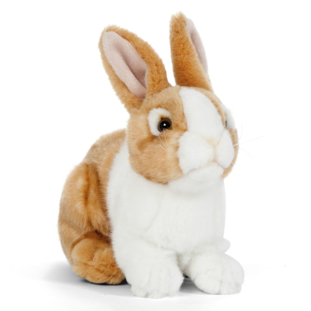 Living Nature Brown Pet Rabbit | MiniZoo Soft Toys