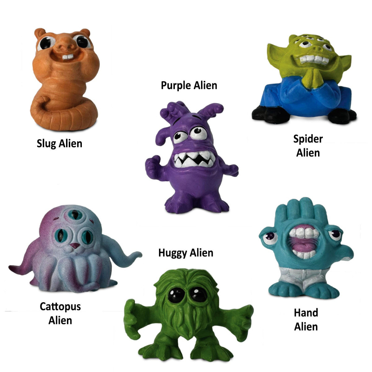 Safari Ltd Friendly Aliens Designer Toob | MiniZoo Model Packs