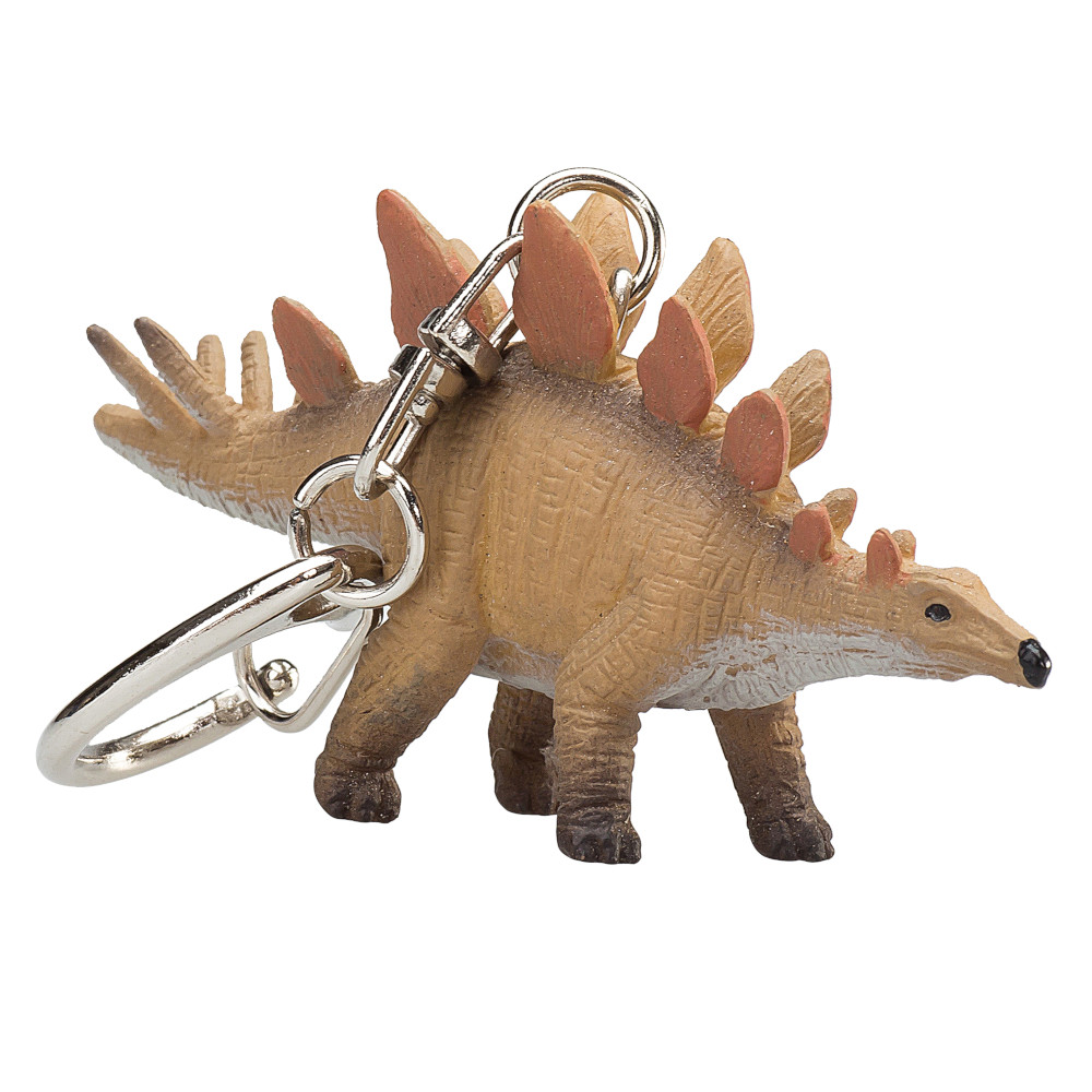Mojo Stegosaurus Keychain | Dinosaur Keychains