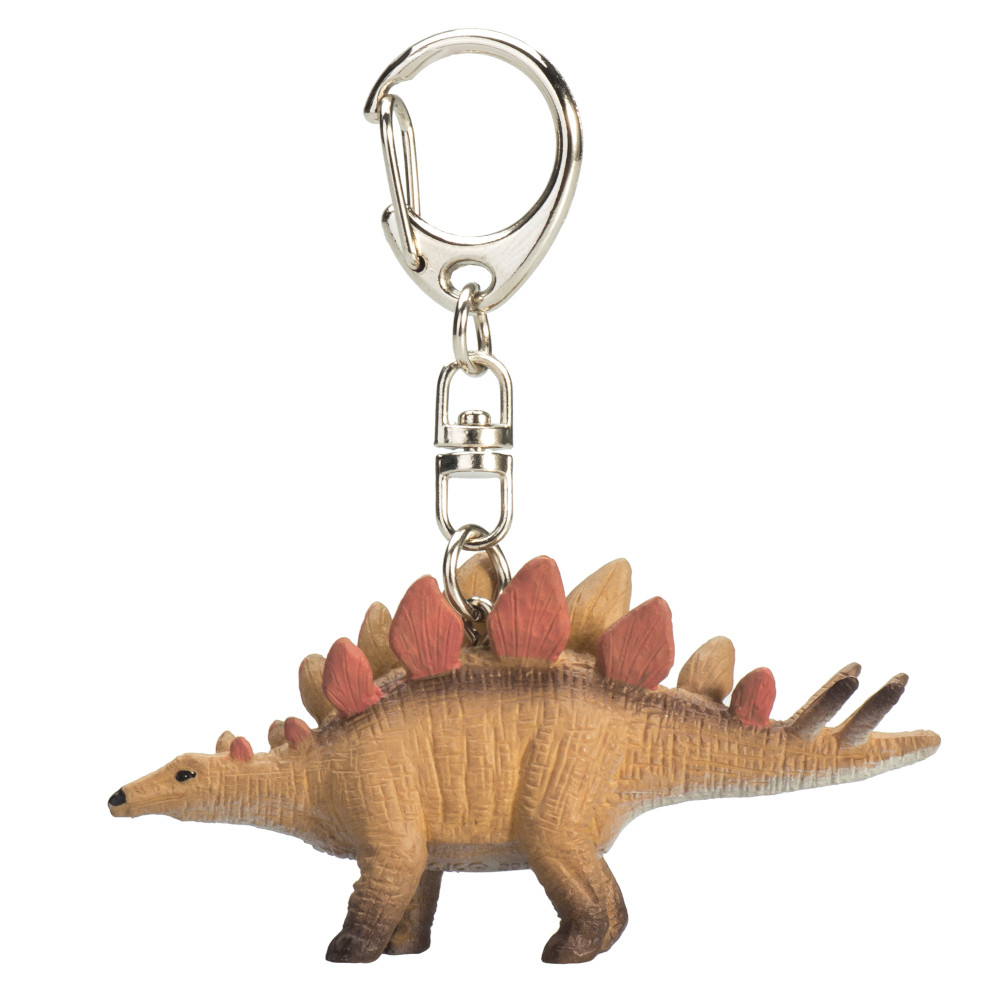 Mojo Stegosaurus Keychain | Dinosaur Keychains