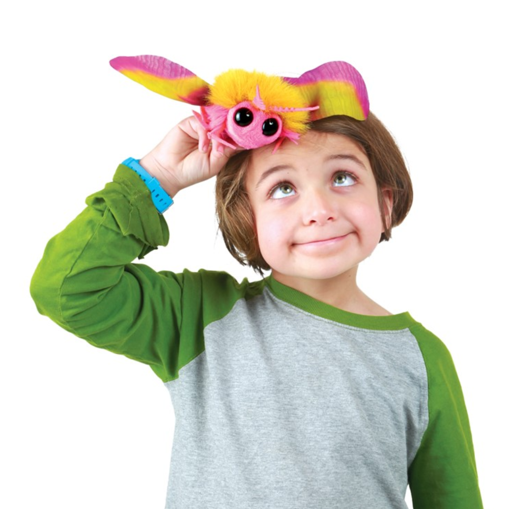 Folkmanis Rosy Maple Moth Finger Puppet | Folkmanis Finger Puppets ...