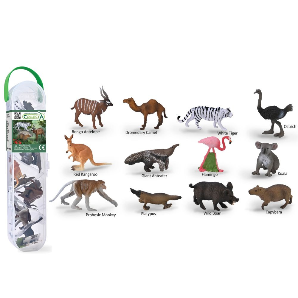 CollectA Wild Animals Tube C | CollectA 2025 Releases
