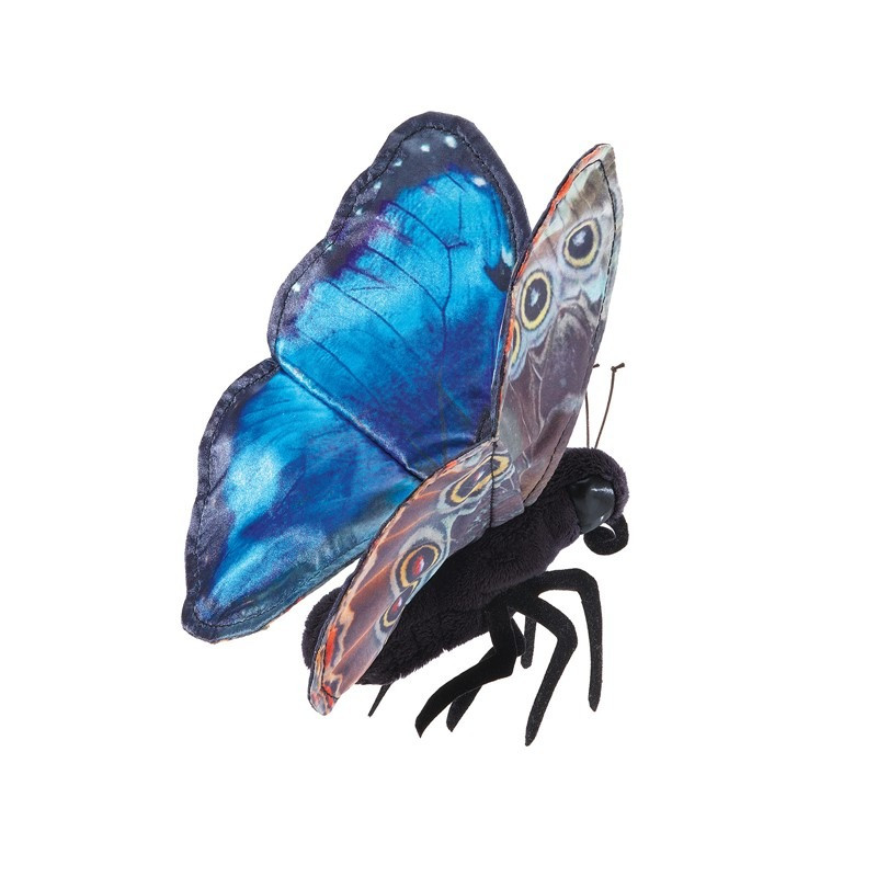 Folkmanis Blue Morpho Butterfly Puppet | Folkmanis Finger Puppets Australia