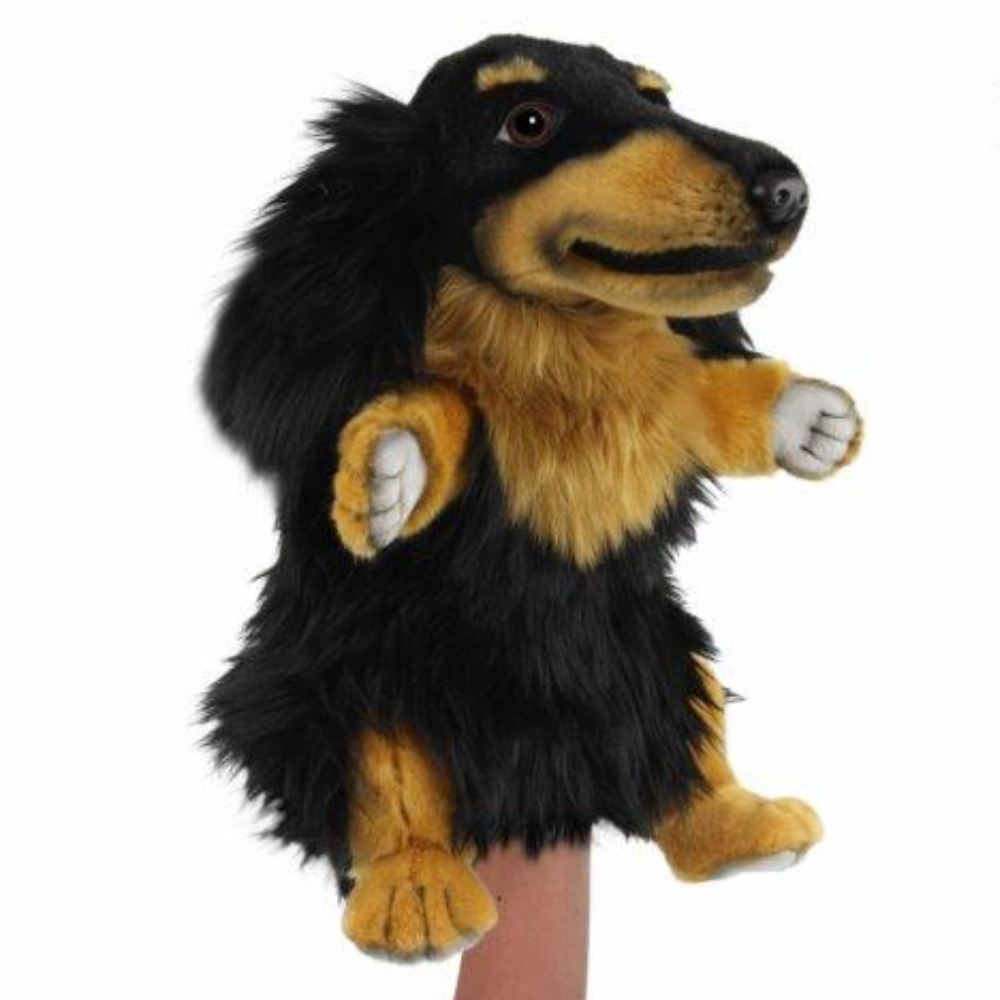 Hansa Dachshund Puppet | Realistic Dog Hand Puppets