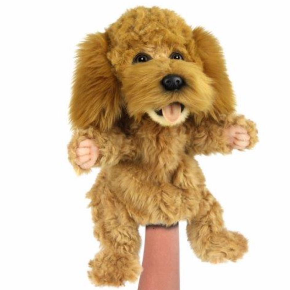 Hansa Poodle Puppet | Realistic Dog Hand Puppets