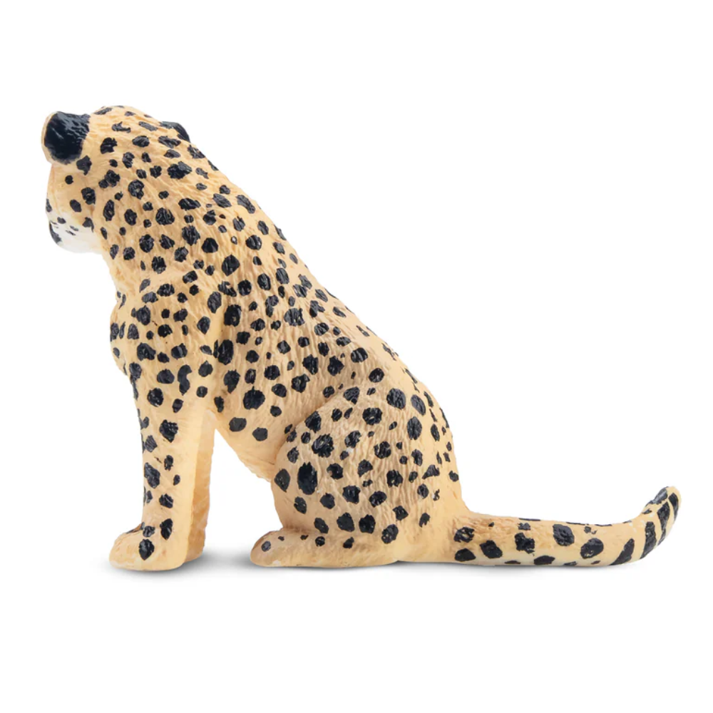 Toymany Cheetah Cub Sitting | Realistic Cheetah Figurines