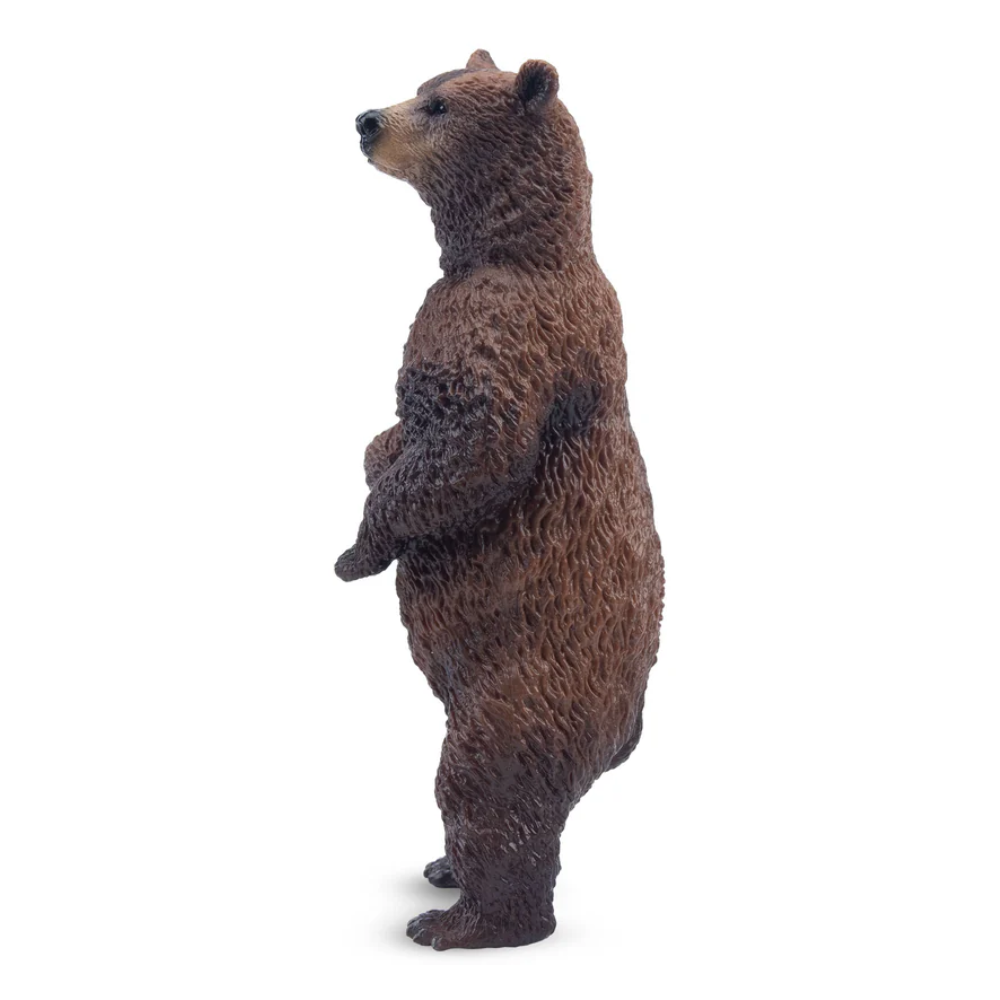 Toymany Brown Bear Standing | Realistic Bear Figurines