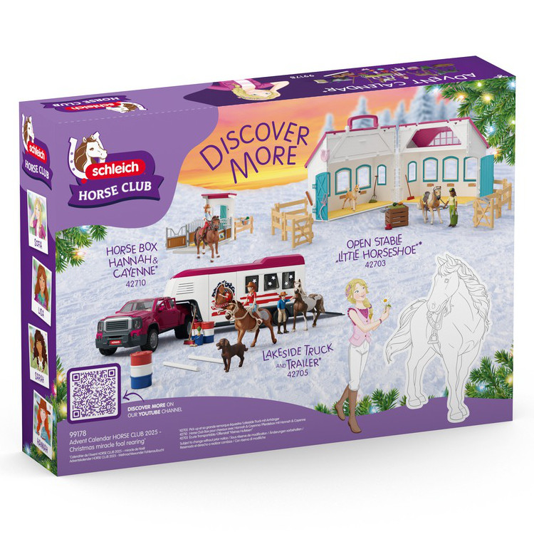 Schleich Advent Calendar Horse Club 2025 | Schleich Advent Calendar