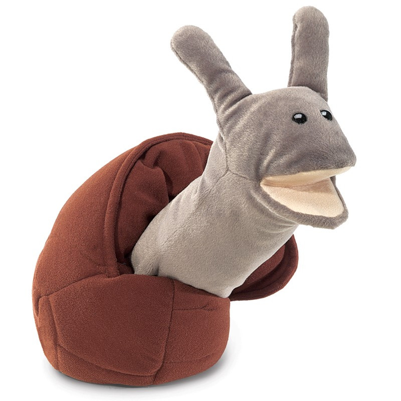 Folkmanis Snail Hand Puppet - MiniZoo