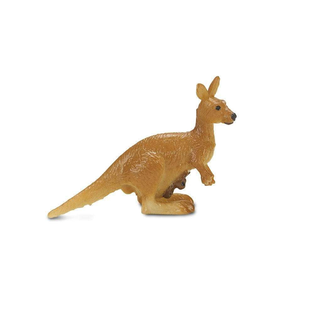 Safari Ltd Mini Kangaroo with Baby 344022