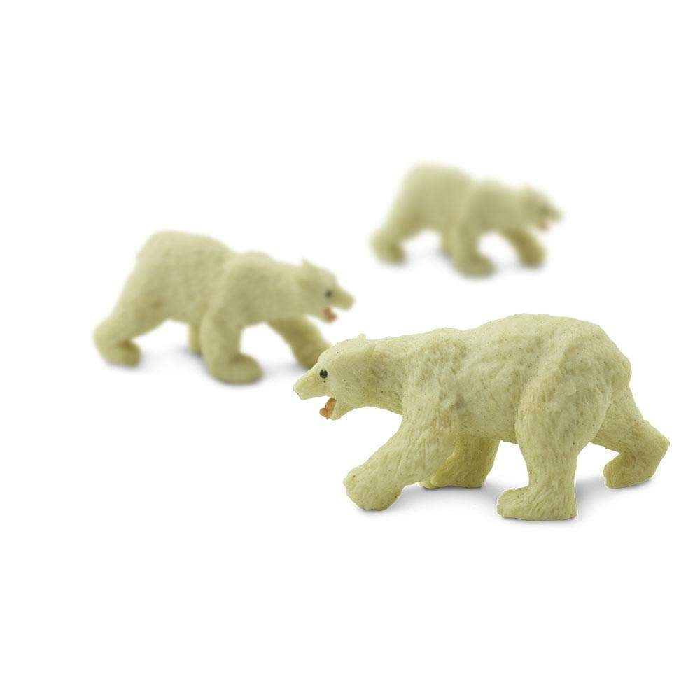 Safari Ltd Mini Polar Bears 341722 | Miniatures