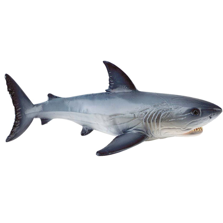 Bullyland White Pointer Shark - MiniZoo