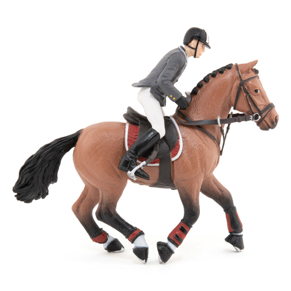Papo Competition Horse with Rider 51561 | Papo Horses