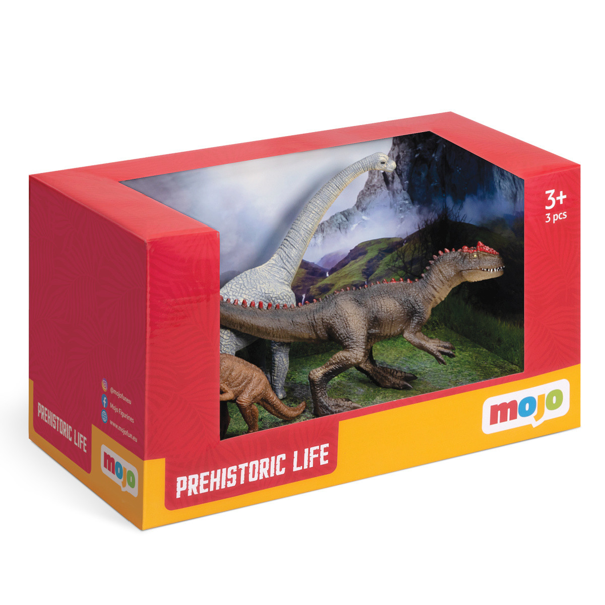 Mojo Dinosaur Starter Set A | MiniZoo Model Animals