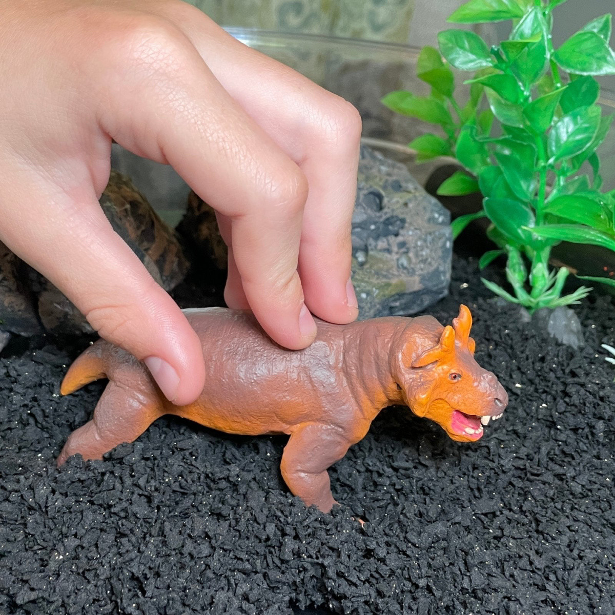 Safari Ltd Estemmenosuchus | MiniZoo Prehistoric Models