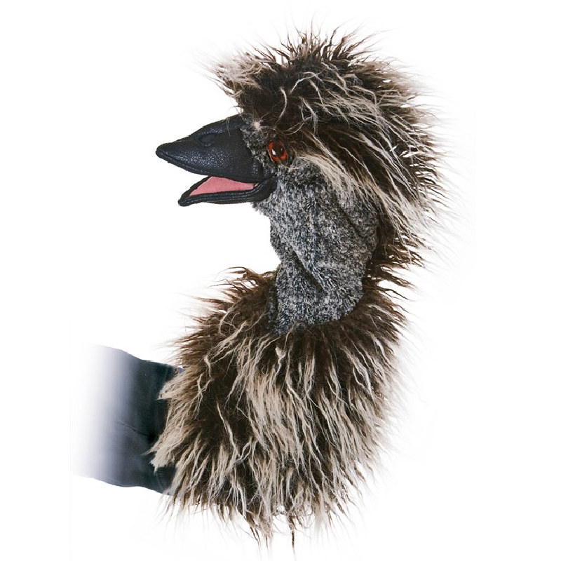 Folkmanis Emu Stage Puppet | MiniZoo Animal Puppets
