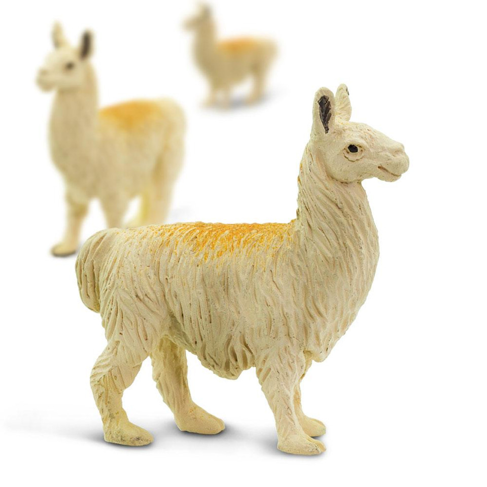 Safari Ltd Mini Llamas 100324 | Safari Good Luck Minis