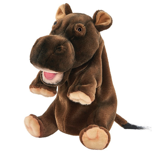 Hansa Hippo Puppet | MiniZoo Wild Animal Puppets