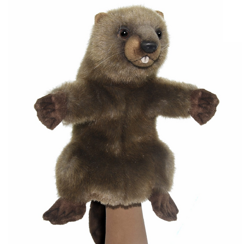 Hansa Beaver Puppet | MiniZoo Wild Animal Puppets