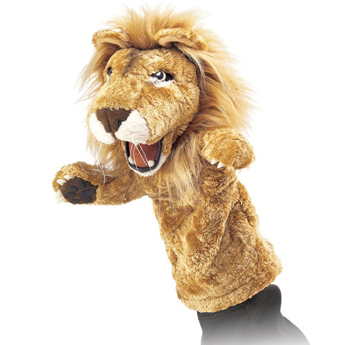 Folkmanis Lion Stage Puppet - MiniZoo