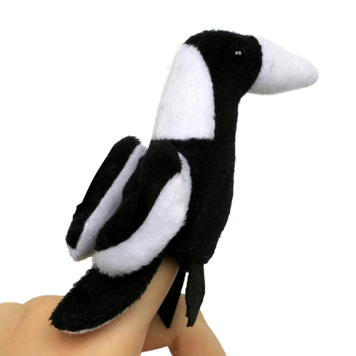 Science and Nature Magpie Finger Puppet 75510 | Free Shipping
