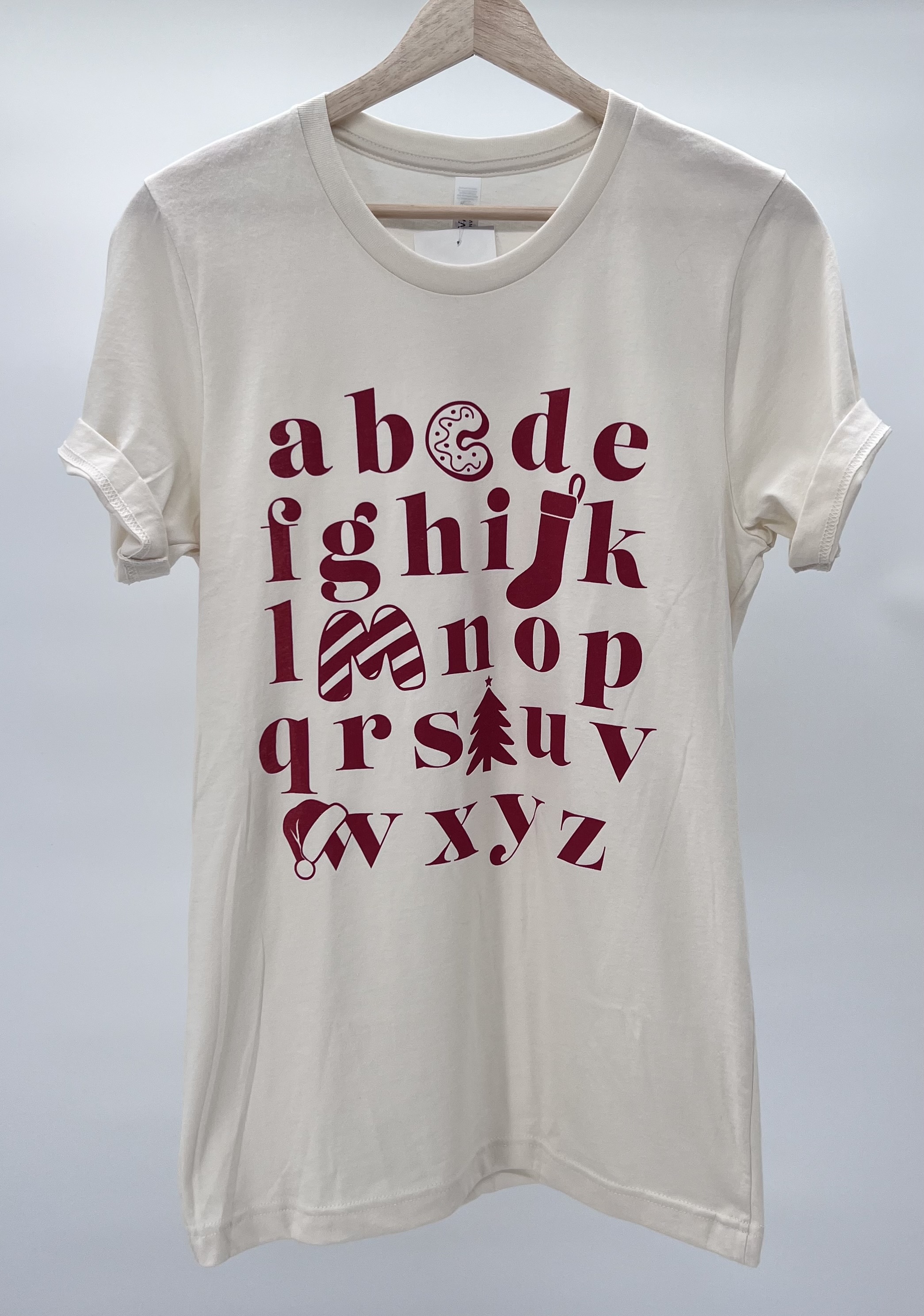 Christmas Alphabet Tee