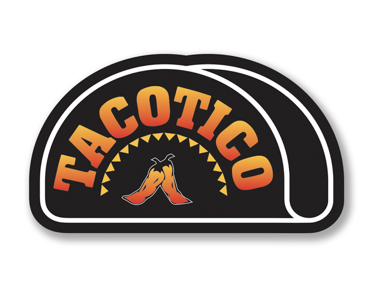Taco Tico Sticker