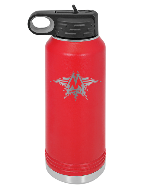 Mohawk Hockey Water Bottle